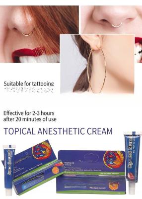 China Speed Numb Premium Topical Anaesthetics Speed Numb Tattoo Cream Painless Cream for Piercing Waxing for sale