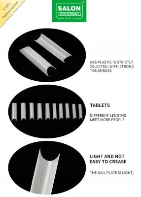 China Professional Factory Supplying Fashion Full Cover Square False Nails Acrylic Nail Tips for Art Nail Practice for sale