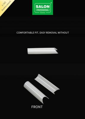 China Customization Soft Gel Nail Extension Square Full Covered Ultra-Thin No Trace Salon False Nail Tips for sale