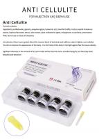 China Private Label 5ml Natural Organic Plant Mesotherapy Serum Anti Cellulite Body Slimming Injection Serum for sale