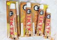 China Tktx Yellow 75% Numb Cream Official Original Tattoo Numbing Cream Semi-Permanent Makeup Painless Cream Body Tattoo Lip Tattoo for sale