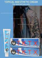 China Tktx Blue 55% 40% Numb Cream High Quality Tattoo Anesthetic Cream Body Tattoo for sale