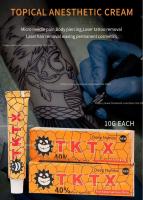 China Tktx Blue 55% 40% Numb Cream High Quality Tattoo Anesthetic Cream Body Tattoo for sale