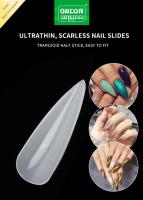 China Long Stiletto Nails Tips Full Cover 12 Sizes Acrylic Soft Gel Fake Nails for Salon & Home Nail Art Manicure for sale