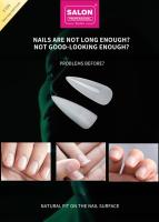 China Long Stiletto Nail Tips Full Cover Fake Nail Tips with Box Natural Matte False Nails for Nail Salons and DIY for sale
