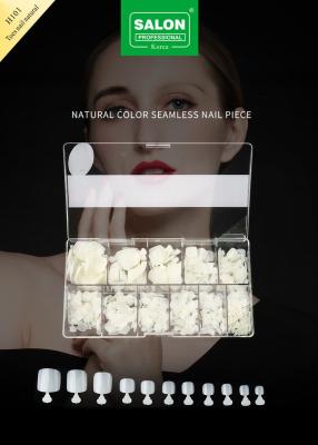 China Private Label Toes Nails Custom Artificial Acrylic False Nail Full Cover Natural Color Fake Toenail Foot Toe Nail Tips for sale
