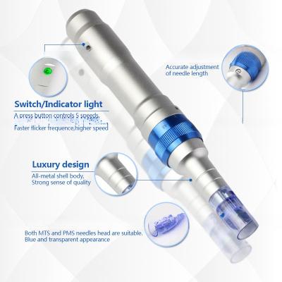 China Hot Sale Personal Derma Pen Ultima A6 Electric Micro Needle Pen Auto Microneedle System for sale