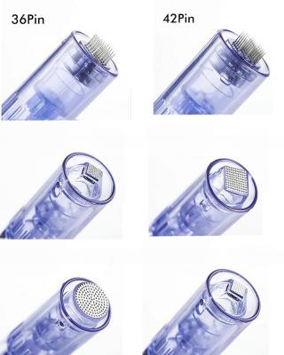China Wholesale Dr. Pen 1/3/5/7/9/12/36/42 Pins Nano Needle Microneedles Derma Roller Micro Needles Cartridges for sale