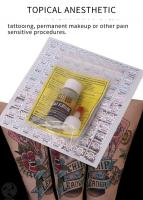 China Sustaine Blue Gel Tattoo Numb Gel Eyebrow Microblading Numbing Microneedling Semi Permanent Makeup Anesthetic Gel for sale