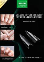 China 500PCS Sharp Shaped False Nail Tips Half Cover Clear Soft Gel Acrylic Nails for Nail Extension for sale