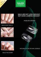 China Fake Nails Half Cover Acrylic False Nail Non-Trace Nail Tips 12 Sizes with Bags for Nail Salons Multi Shape Optional for sale