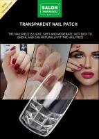 China Fake Nails Half Cover Acrylic False Nail Non-Trace Nail Tips 12 Sizes with Bags for Nail Salons Multi Shape Optional for sale