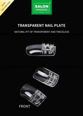 China 500PCS Artificial Nail Tips Set Transparent French False Nails Acrylic UV Gel Nail Art for DIY Manicure for sale