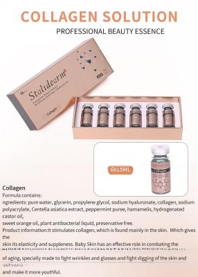 China OEM Skin Care Mesotherapy Serum Private Label Stalidearm Collagen Brightening Vitamin C Face Serum for sale