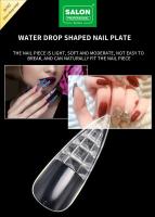 China 500PCS Full Cover False Nails Tips 12 Sizes French Style Acrylic Artificial Manicure with Box for Nail Tips Art Salons for sale
