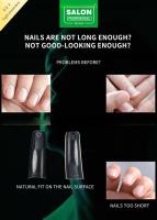 China Professional Nail Full Cover Clear ABS Eagle Mouth Clear in 12 Sizes for DIY Manicures & Salon Use for sale