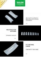 China Press on Nails Professional False Nails Art Acrylic French Artificial Fingernails Fake Nails Wholesale Price for sale