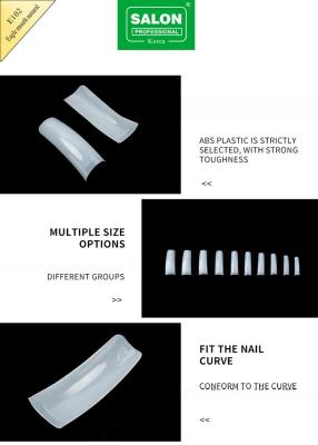 China Press on Nails Professional False Nails Art Acrylic French Artificial Fingernails Fake Nails Wholesale Price for sale