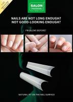 China 500PCS/Box Press on Nails Ladder/Stair Shape Half Cover Nail Tips Natural Artificial Fingernails Luxury Design for Women for sale