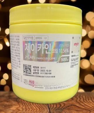 China J Cain Numb Cream Korea Original Anesthetic Cream for Dermal Filler Mico Needling Permanent Makeup Effectively Relieve Pain for sale