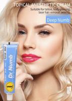 China Blue Dr Numb Lido Caine Tattoo Numbing Cream for Semi-Permanent Makeup Piercing Microblading for sale