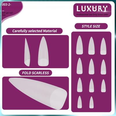 China 500PCS/Box Full Natural Matte False Nails 11 Sizes Gel Acrylic Nail Tips for Nail Extensions for sale
