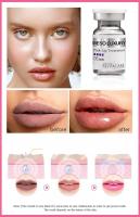 China Custom Private Label Pink Lip Care Essence Nourishing and Reduce Lip Lines Treatment Organic Hydrating Plumper Collagen Lip Serum for sale