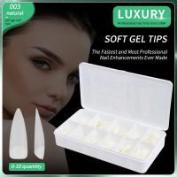 China Soft Gel Nail Tips 500PCS/Box Natural Acrylic Nails Press on Nails for Nail Art Design Manicure Tools for sale