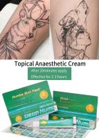 China Green Deep Numb Cream Tattoo Numb Anesthetic Cream for Microblading Piercing &nbsp;Eyebrow Lip Tattoo Strong Effective Private Label for sale