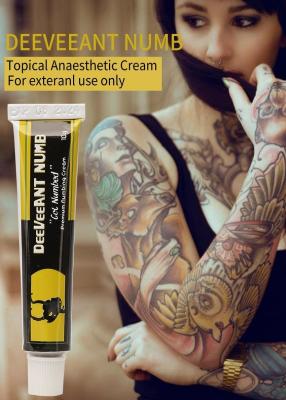China Deeveeant Numb Cream Tattoo Numb Lido Caine Cream for Microblading Piercing Eyebrow Lip Tattoo Strong Effective for sale