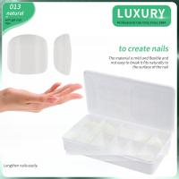 China 500PCS Toe Nail Tips Set Short Square Full Cover Soft Gel False Toenails 11 Sizesfor Nail Extension for sale