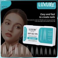 China Long Stiletto V Shaped Natural False Nail Tips French Manicure Fake Nails for sale