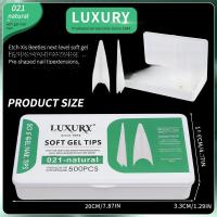 China Bulk Press On French Acrylic Nail Tips Clear Women Girls for sale