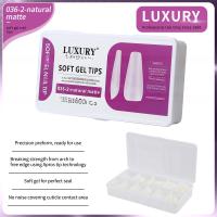 China Custom French Tip Full Cover False Nail Tips For Nail Salon for sale