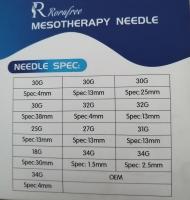 China Hypodermic Needles 32G 4MM Disposable Meso Needles 10Pcs/Bag Hypodermic Needles 32G 4MM Disposable Meso Needles for sale