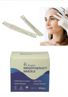 China Hypodermic Needles 32G 4MM Disposable Meso Needles 10Pcs/Bag Hypodermic Needles 32G 4MM Disposable Meso Needles for sale