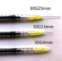 China Eyelid Tools Painless small needle 4/13/25mm painless beauty ultrafine 30G * 4mm ,30G * 13mm ,30G * 25mm syringes Needle for sale