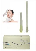 China High quality 50pcs Mirco Blunt wholesale safety needle syringe stainless steel 25G 27G micro blunt cannula for hyaluroni for sale