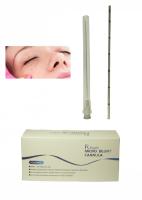 China 50pcs 18G 21G 22G 23G 25G 27G 30G Disposable Puncture Needle Hyaluronic Acid Facial Body Filler Ce Micro Blunt Tip Cannu for sale