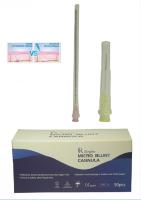 China Medical Blunt Tip Micro Cannula Cosmetic Needle 30g 25mm for sale