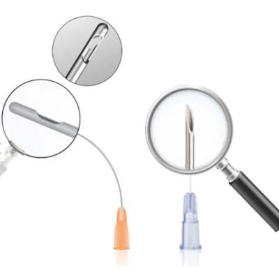 China Supply All Size Medical Disposable Cannula Needle Sterile Micro Blunt Tip Cannula Needle for Dermal Injection for sale