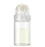 China Reusable Hydra 20 Pin Micro Titanium Tips Derma Needles Skin Care Anti Aging Whiten Bottle Stamp Serum Injection Tools for sale
