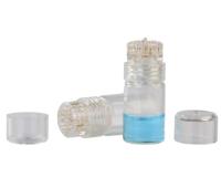 China Reusable Hydra 20 Pin Micro Titanium Tips Derma Needles Skin Care Anti Aging Whiten Bottle Stamp Serum Injection Tools for sale
