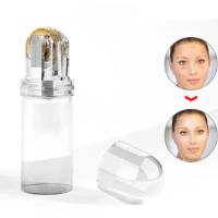 China Hydra Roller 64 Pins Micro titanium needle tips Derma needles skin care Anti aging whitening bottle roller serum reusabl for sale