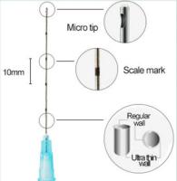 China Agulha sem corte da cânula da ponta para a agulha descartável das fontes médicas da injeção 21g/22g/23g/25g/27g/30g do e for sale