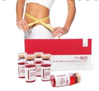 China Ppc Fat Dissolving Burning Freezing Acid Injections The Red Ampoule Slimming Solution for sale