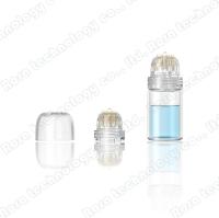China Hydra Micro Needle Titanium Tips Derma Needles Skin Care Anti Aging Whiten Bottle Stamp Serum Injection Reusable 20 Pin for sale
