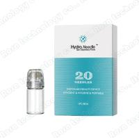China Hydra Micro Needle Titanium Tips Derma Needles Skin Care Anti Aging Whiten Bottle Stamp Serum Injection Reusable 20 Pin for sale