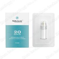 China Hydra Micro Needle Titanium Tips Derma Needles Skin Care Anti Aging Whiten Bottle Stamp Serum Injection Reusable 20 Pin for sale