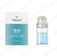 China Hydra Micro Needle Titanium Tips Derma Needles Skin Care Anti Aging Whiten Bottle Stamp Serum Injection Reusable 20 Pin for sale